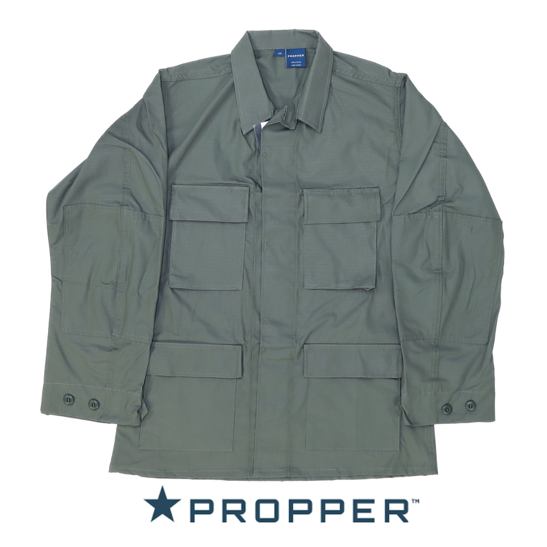 Propper® BDU Coat – 100% Cotton Ripstop Tactical Jacket | MIL-SPEC ...