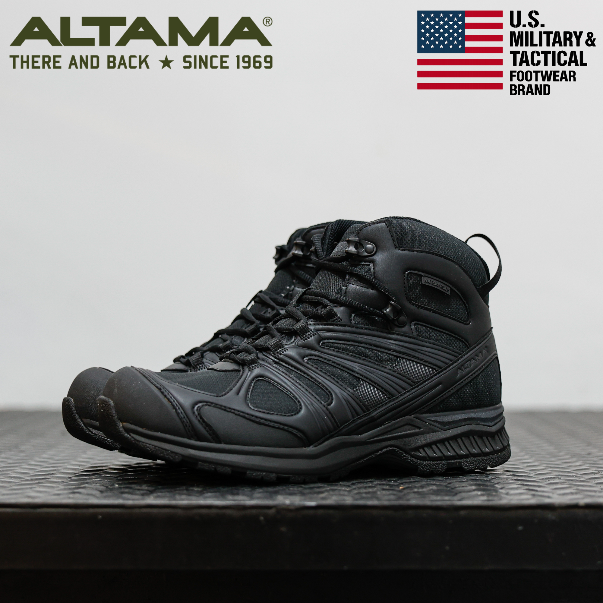 Altama Waterproof Tactical Shoe – Military Grip Meets Athletic Comfort ...